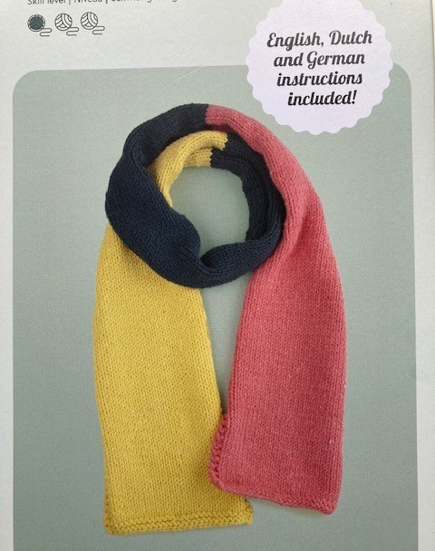 Scheepjes Colour Block Scarf - Knitting Kit | eBay UK