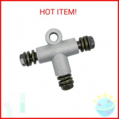 Motorcycle Hydraulic Brake Line Tee Hose Connector 3 Way Adapter with ...