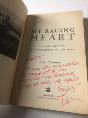 My Racing Heart by Nan Mooney Signed By Author 9780060958084 | eBay