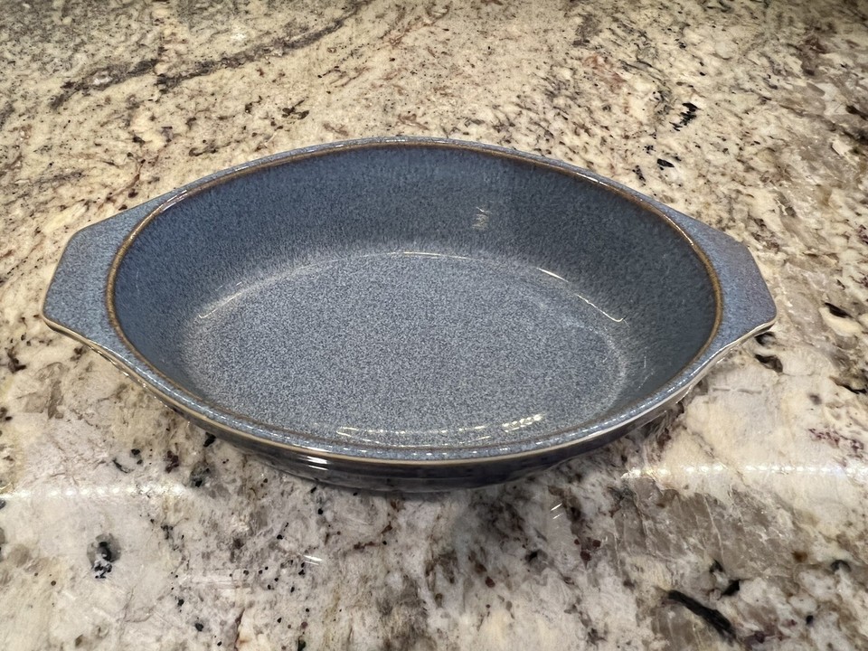 RARE! Denby Storm Individual Au Gratin / Casserole Dish, Plum ...