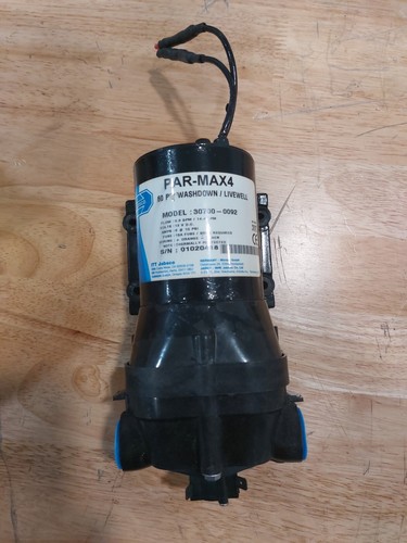 Jabsco PAR-Max 4 60psi Washdown / Livewell Pump 12V 31705-0092 | eBay