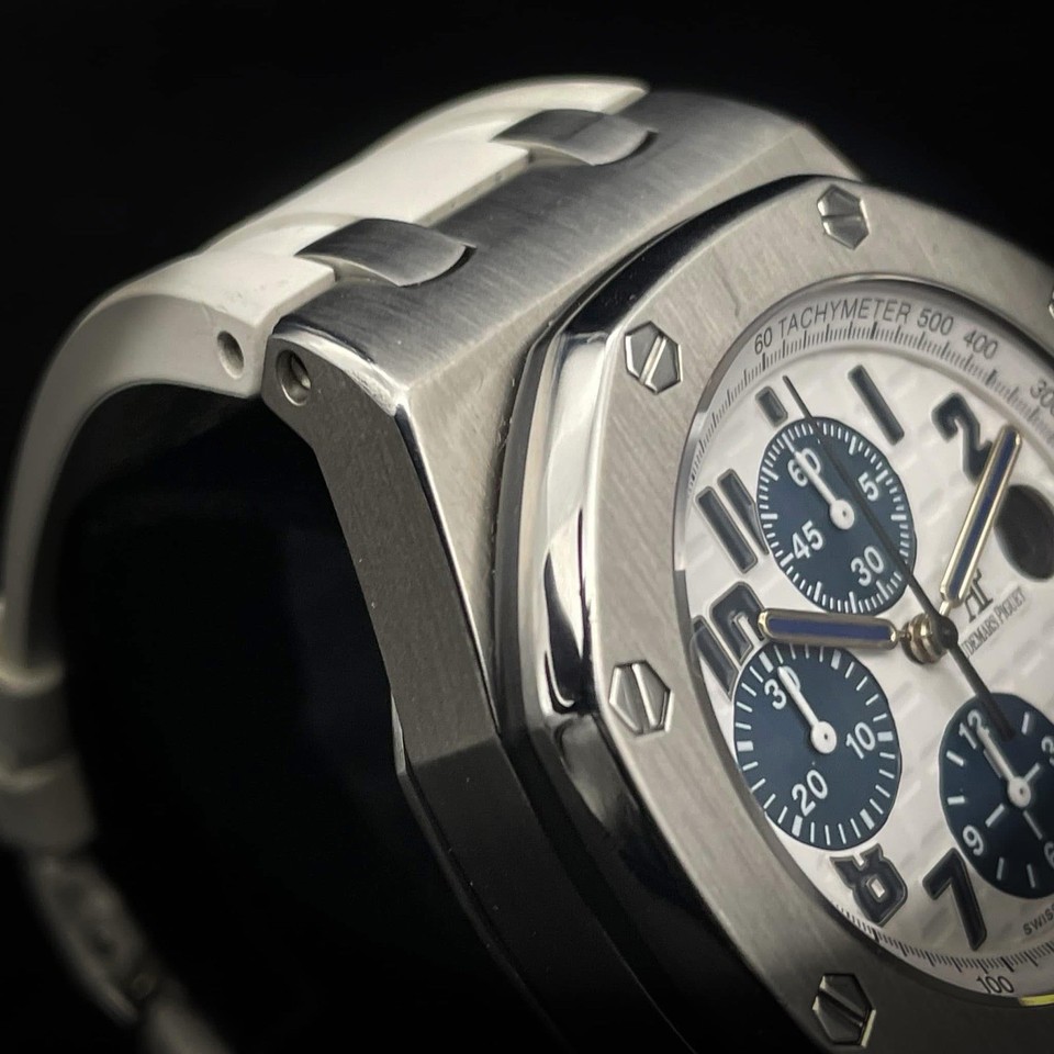Audemars Piguet Royal Oak Offshore Navy Blue Chronograph Steel 26170ST ...