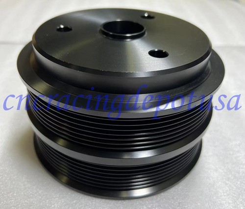 Chevy SBC Billet Aluminum Long Water Pump Lwp Dual Serpentine ...