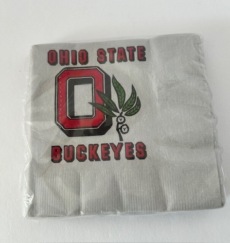 Vintage Ohio State Buckeyes Cocktail Napkins New | eBay