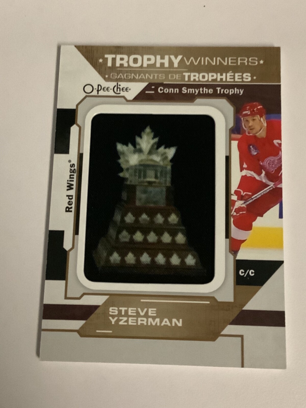 20-21O-PEE-CHEE Trophy Winners. Conn Smythe. STEVE YZERMAN. RED WINGS ...