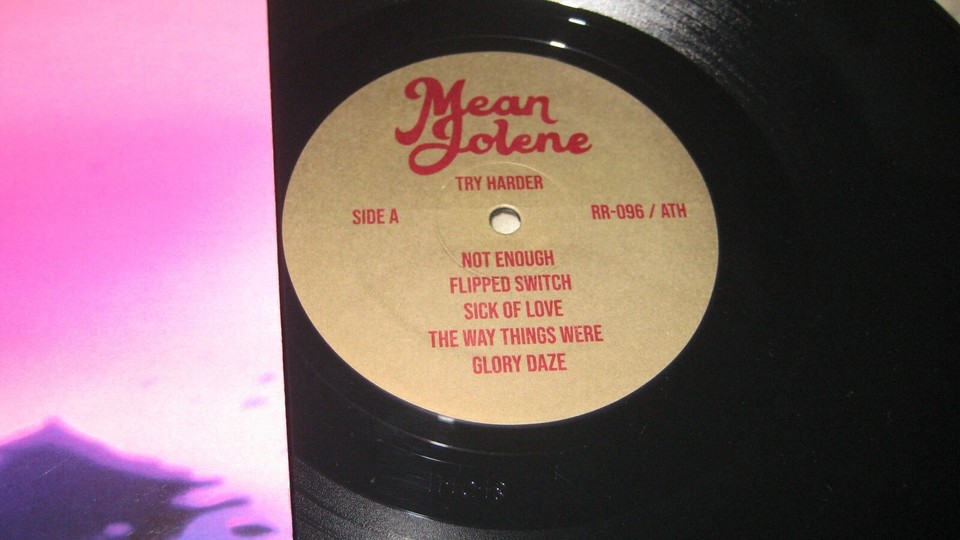 MEAN JOLENE Try Harder (2019) LP Indie Rock Power Pop Garage ...