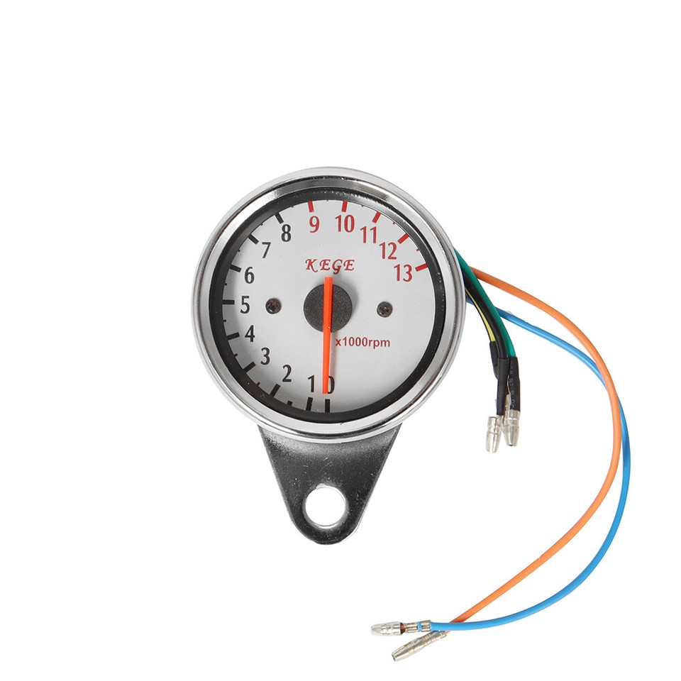 Universal Motorcycle LCD Signal Speedometer Tachometer Odometer Gauge ...