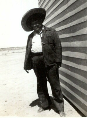 Vintage Photo Chris Pin Martin Cowboy Western Actor Hollywood Star USO ...