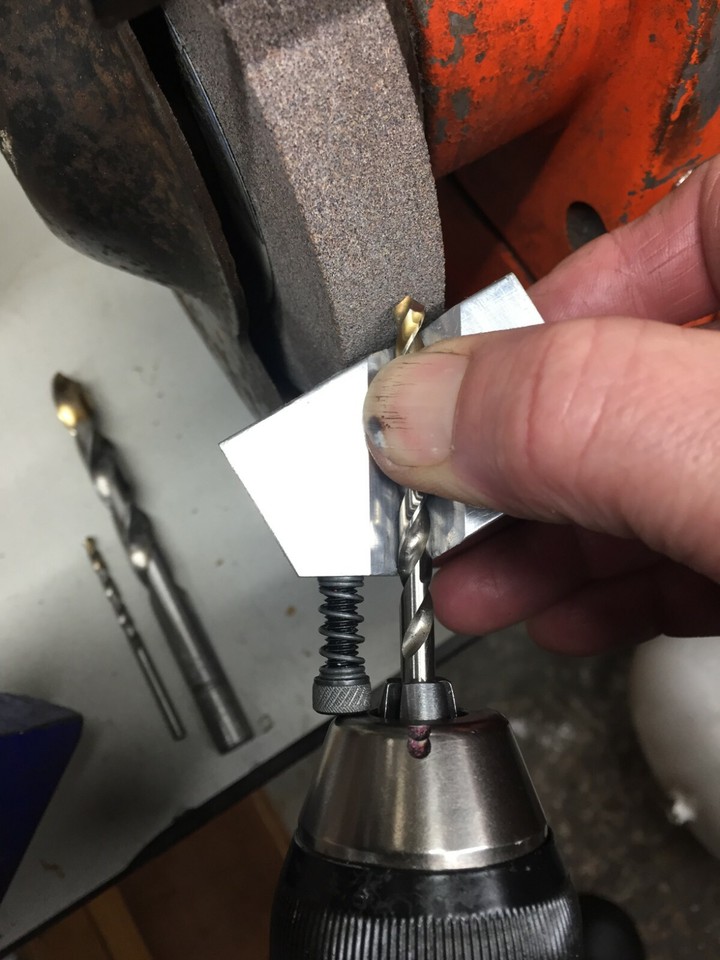 Drill Bit Sharpening Jig Fixture Bench Grinder Attachment Tool Bench ...