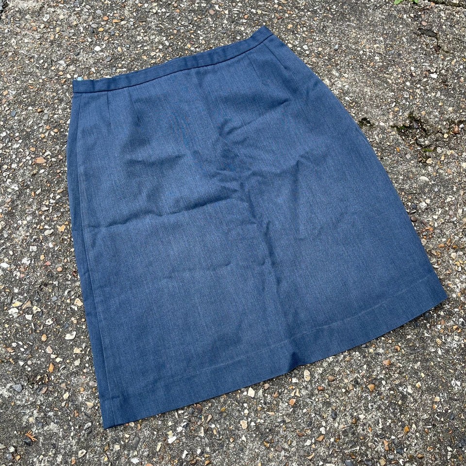 RAF SURPLUS GRADE 1 BLUE WOMENS LADIES NO.2 DRESS SKIRT-ROYAL AIR FORCE ...