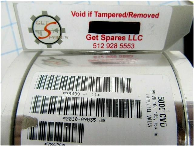 0010-09035 0010-09174 Applied Materials AMAT ASSY BWCVD Throttle Valve ...