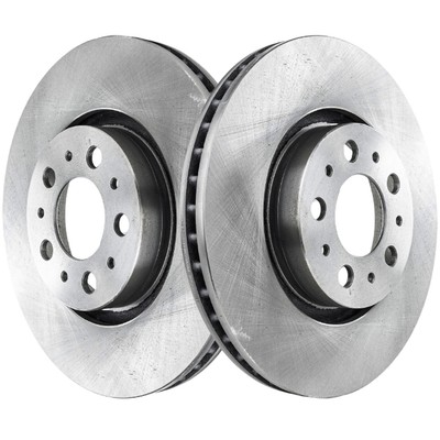 Front Disc Brake Rotors For 2001-2007 Volvo V70 1999-2006 S80 2001-2007 ...