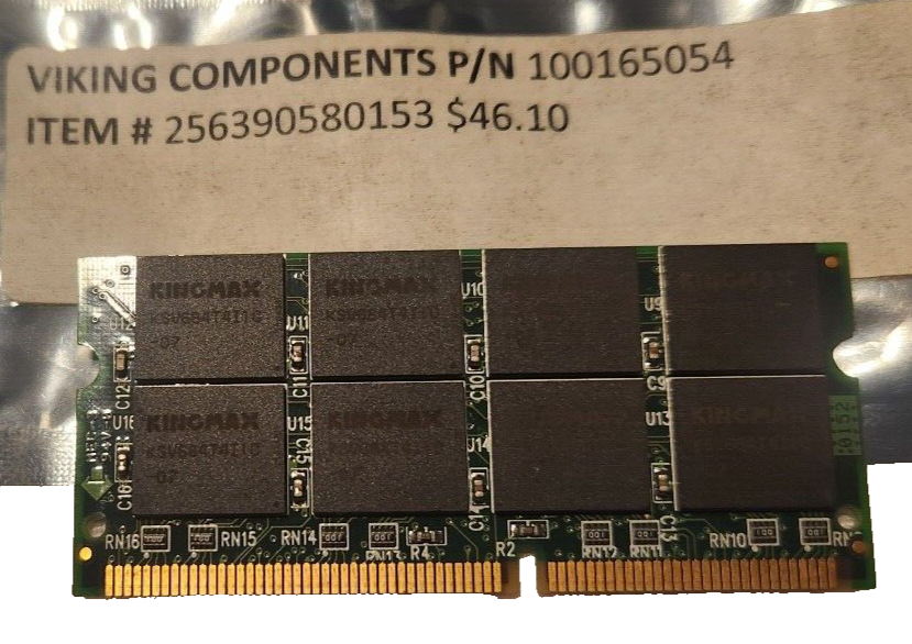 VIKING COMPONENTS MEMORY STICK. P/N: 100152009 910KM10 | eBay