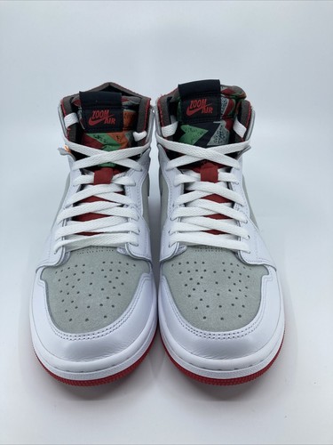 Nike Air Jordan 1 Zoom Air CMFT Hare White Red Men AJ1 Casual Shoes ...