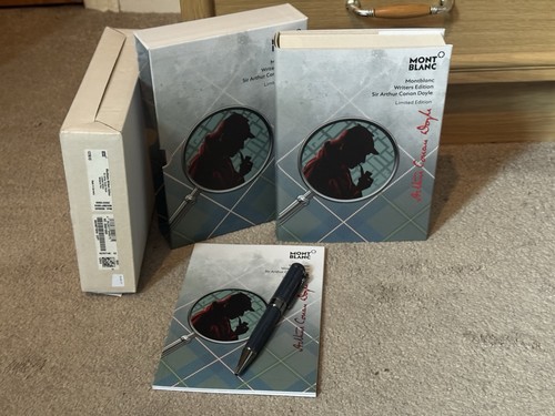 Mont Blanc Sir Conan Arthur Doyle Limited Edition ballpoint Pen | eBay UK