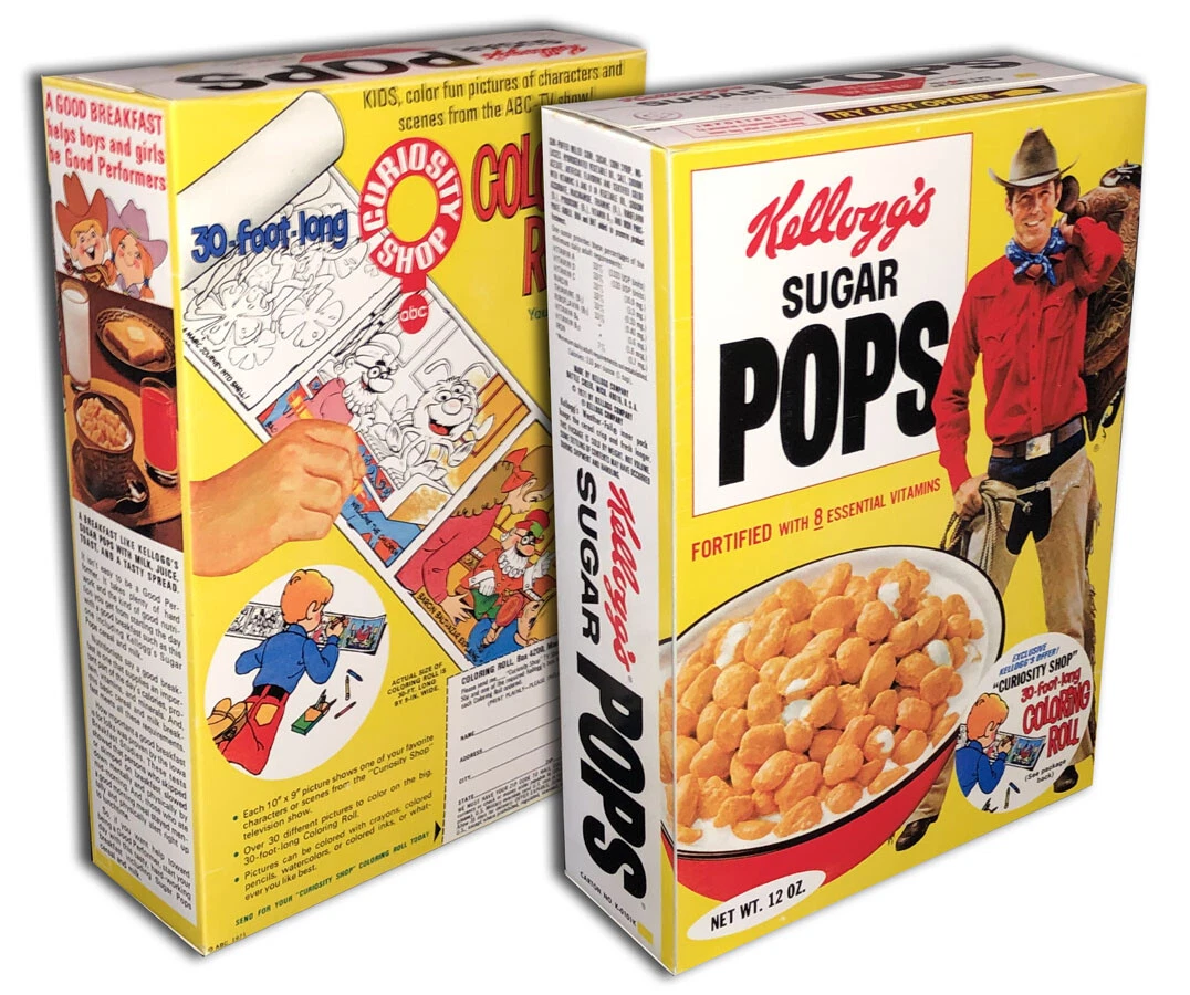 Pops Cereal Box