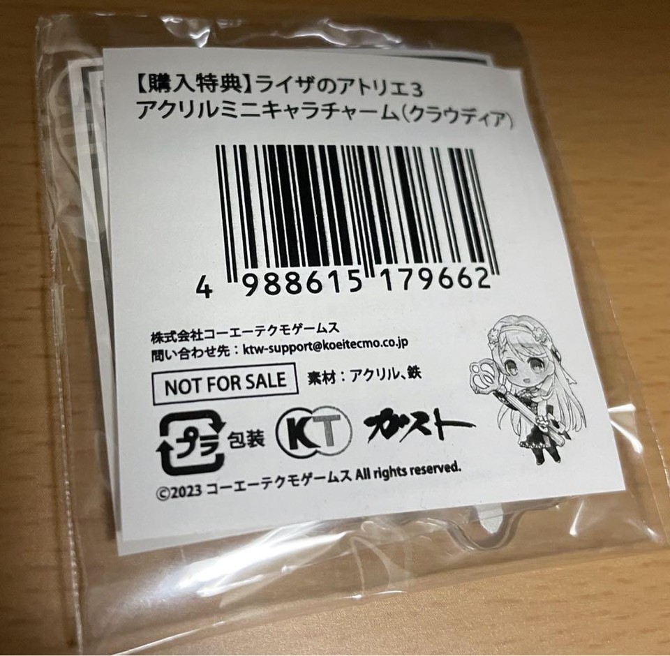 Novelty Atelier Ryza Claudia Acrylic Charm | eBay