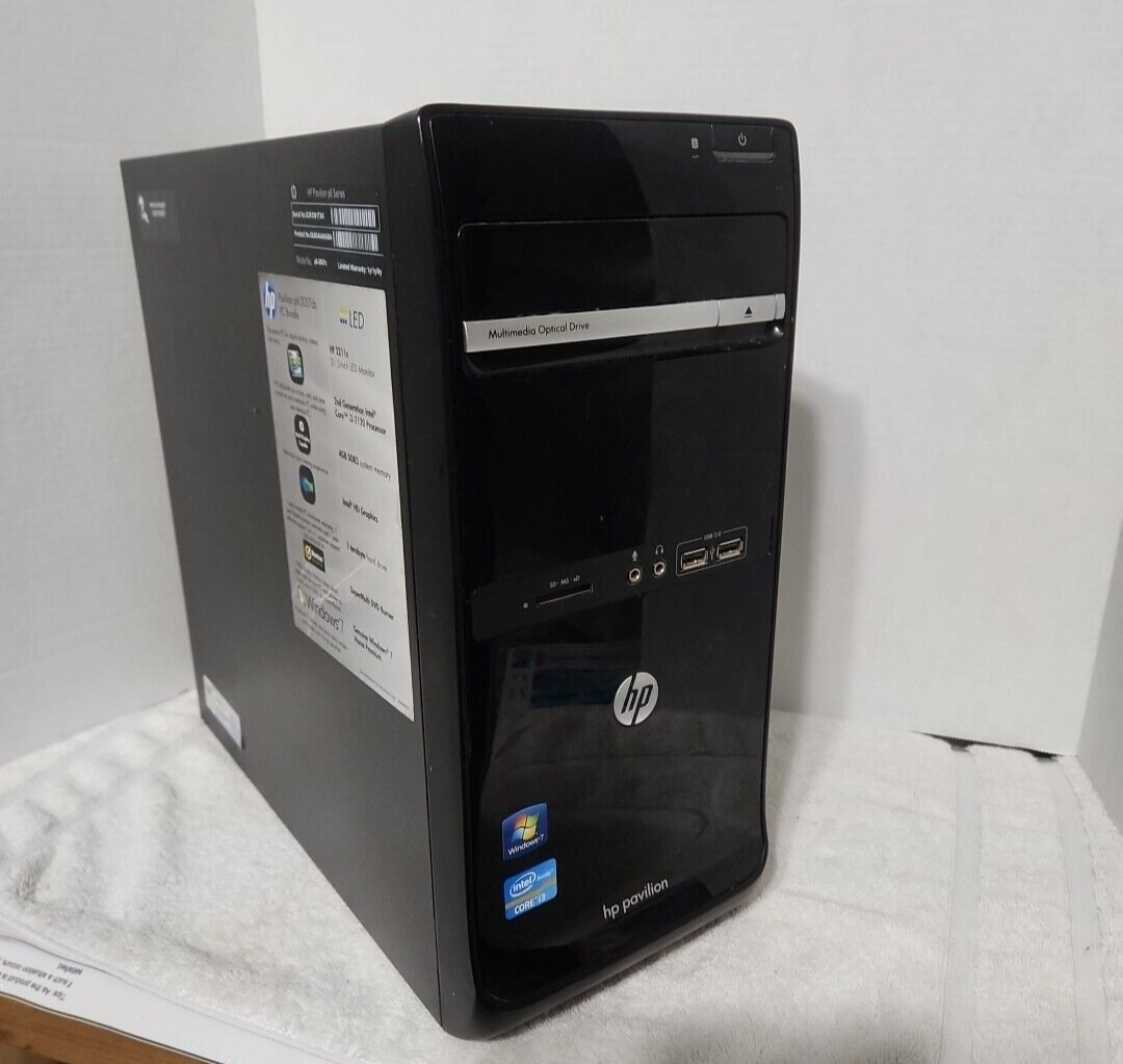 HP Pavilion Desktop-Restored, Tested, Working. 8GBRAM, 64-bit OS, 900GB ...