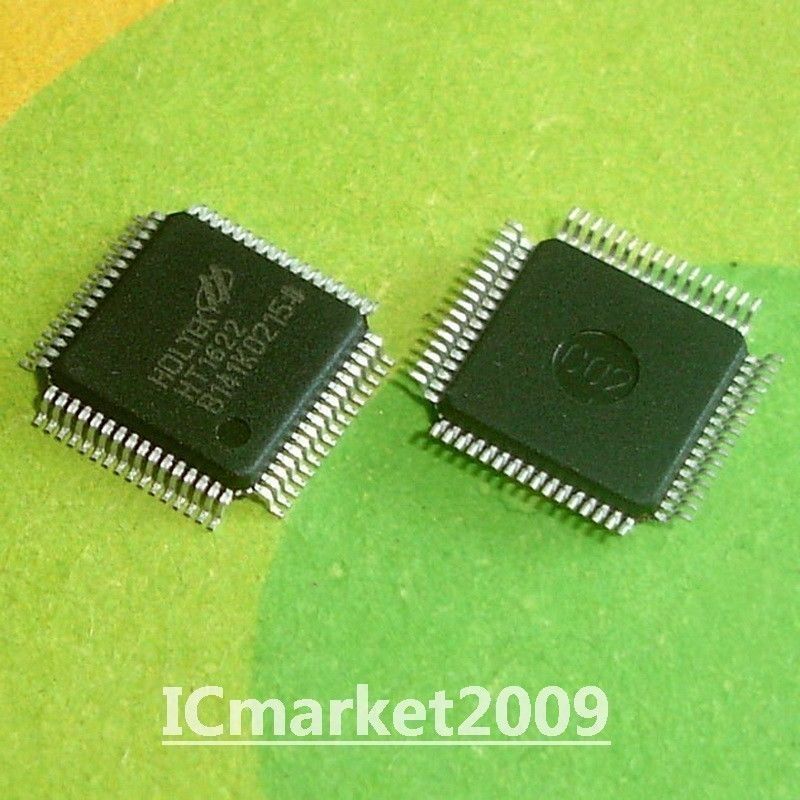 10 PCS HT1622 LQFP-64 RAM Mapping 32 x 8 LCD Controller for I/O MCU ...