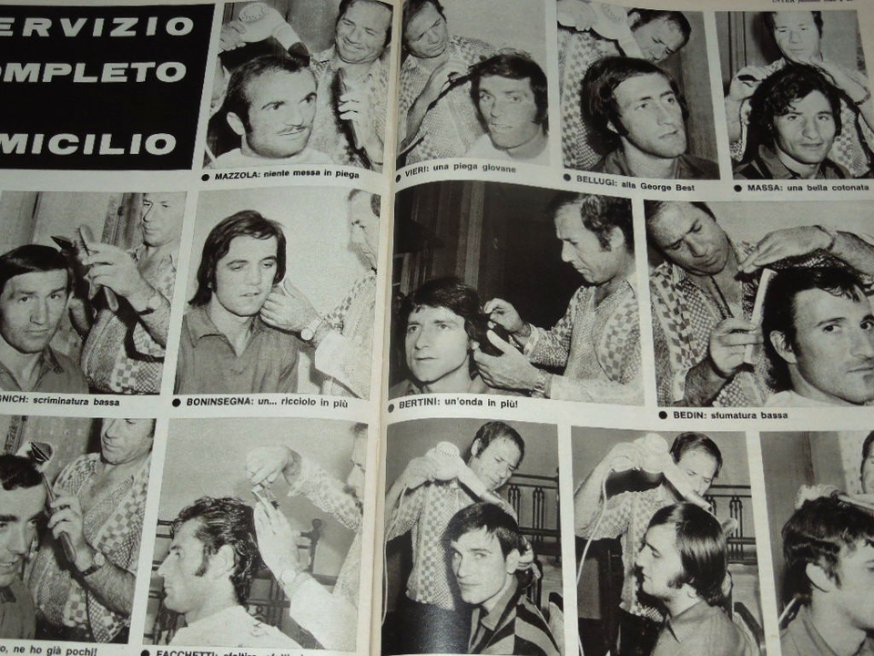 BELLUGI-MAZZOLA-MORO-BONINSEGNA-CORSO-INVERNIZZ-FACCHETTI-TUTTI DAL ...