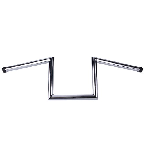 1'' Motorcycle 8" Rise Drag Z-Bar Pullback Handlebars For Harley ...