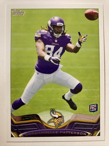 Cordarrelle Patterson 2013 Topps Rookie Card #386 (4315) | eBay