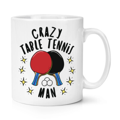 Tazza Mug Da 10oz Con Uomini Del Tennis Da Tavolo Divertenti | eBay