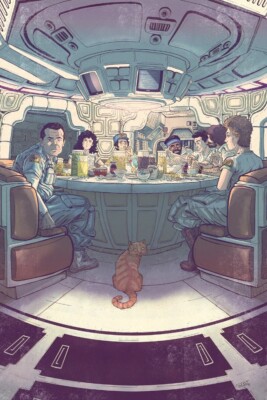 Alien Jonesy Art Variant Movie Poster Giclee Print 24x36 Mondo ...