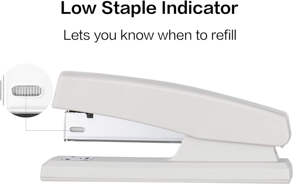 Stapler, Desktop Staplers with 640 Staples, Office Stapler, 25 Sheet ...