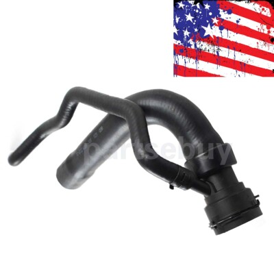 Black Water Hose Upper Radiator to Water Pipe 8E0121101 For Audi A4 ...