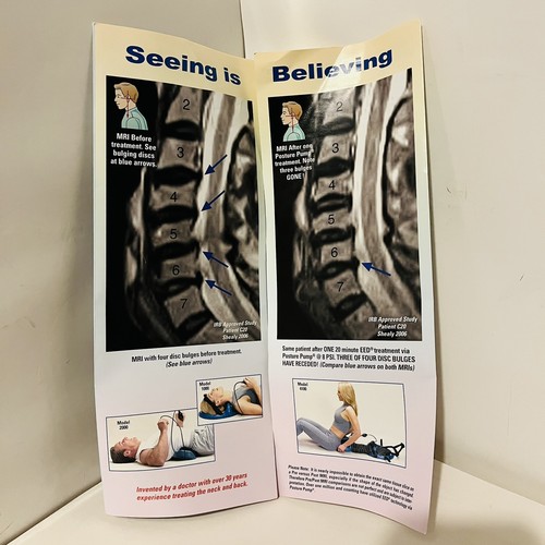 Posture Pump Cervical Disc Hydrator Professional Model 1000 Neck ...