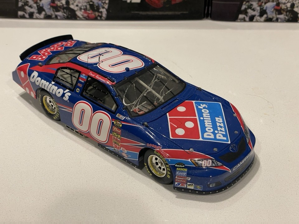 2007 David Reutimann Dominos Autographed 1/24 NASCAR Diecast Loose | eBay