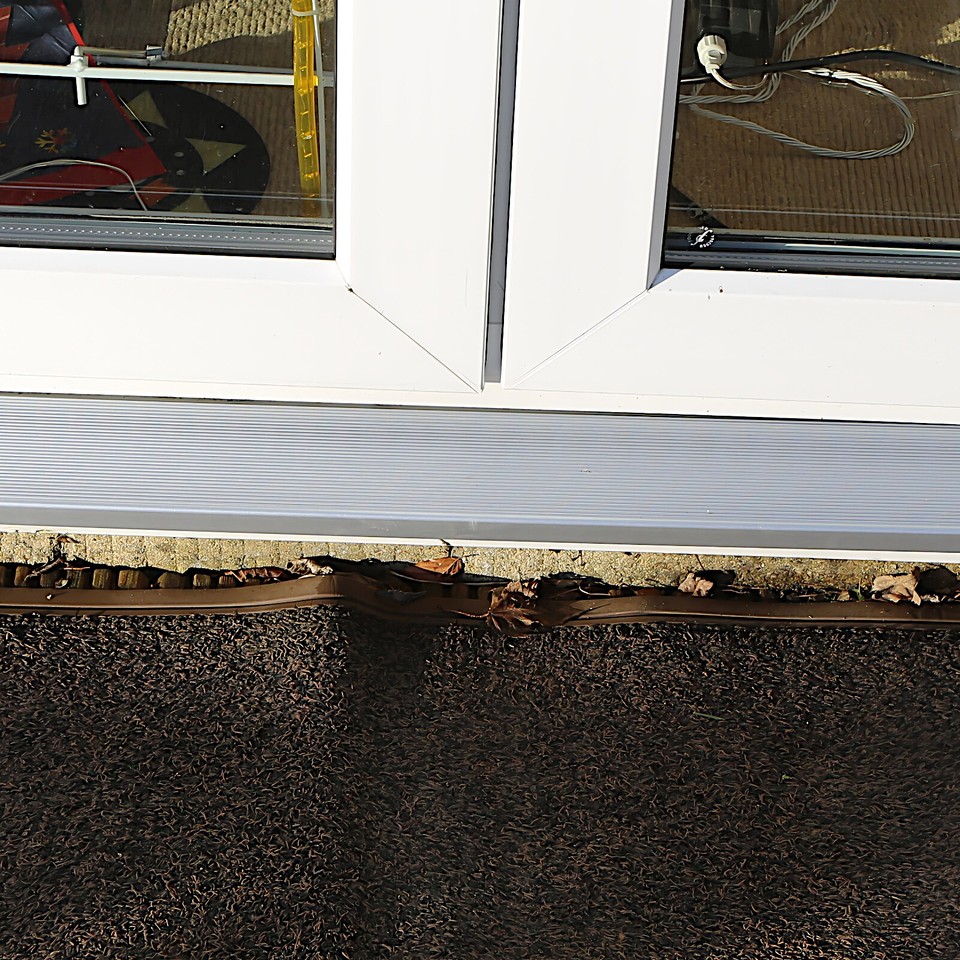 Door Anti Slip Cill Cover tread plate protector Kick upvc sill window ...