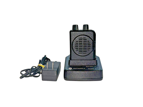Motorola Minitor V Low Band Pager 45-48.995 MHz W/Charger Free ...