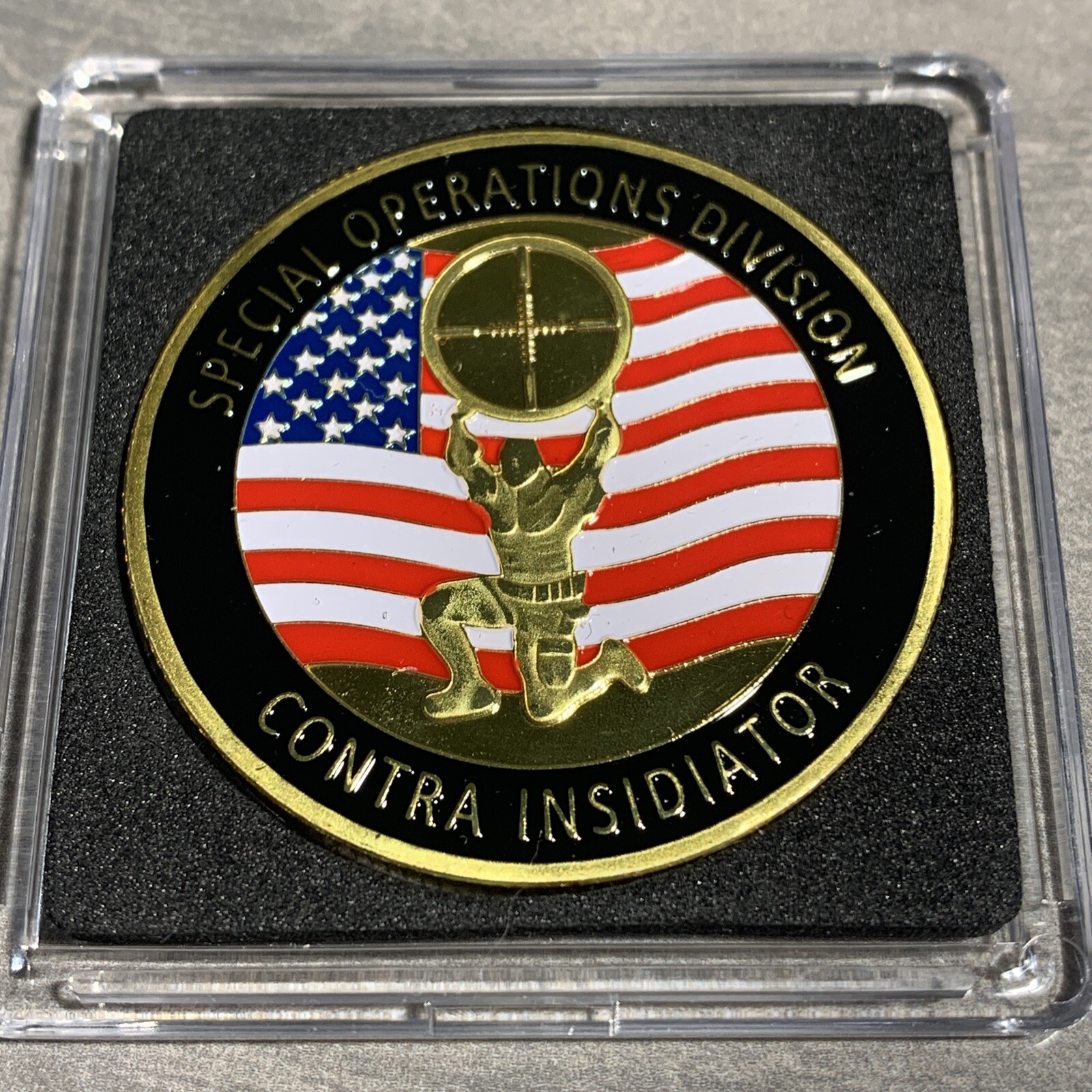 United States SECRET SERVICE-COUNTER SNIPER Team Challenge Coin USSS ...
