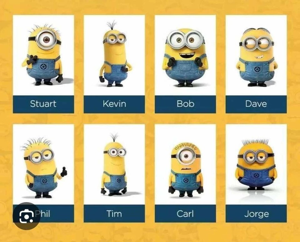 STERLING SILVER MINIONS STUART DESPICABLE ME CHARM BRACELET BEAD ...