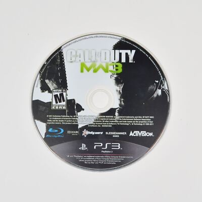 PS3 PlayStation 3 - Call Of Duty Modern Warfare 3 MW3 Game - Sony 2011 ...