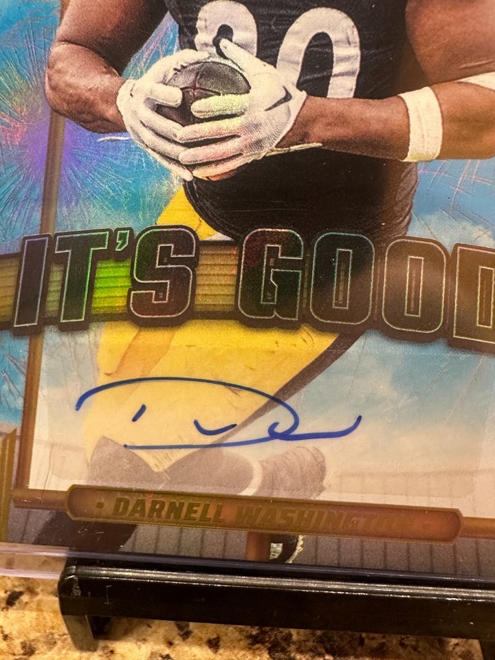 Darnell Washington 2025 Panini Score Football It's Good! SSP #IGG-DWN ...