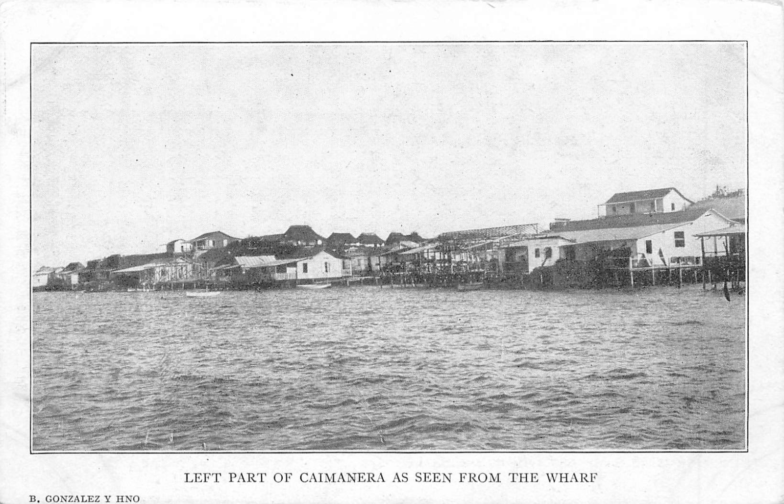 CAIMANERA CUBA LEFT VIEW OF CAIMANERA AS SEEN FROM WHARF PRE-07 ...