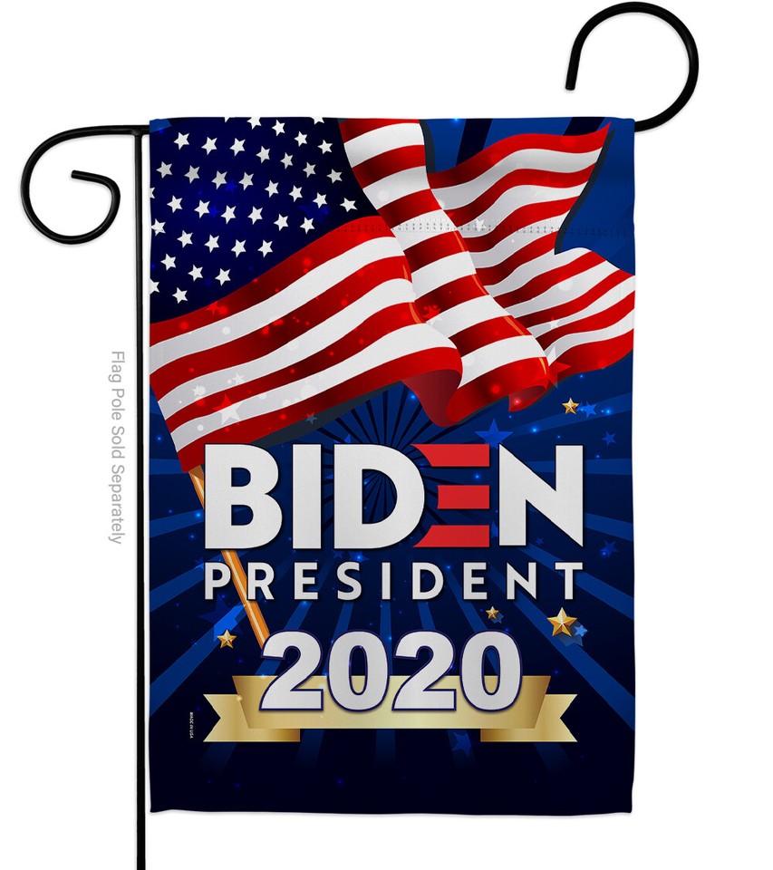 Biden 2020 Garden Flag Patriotic Vote Small Decorative Gift Yard House ...