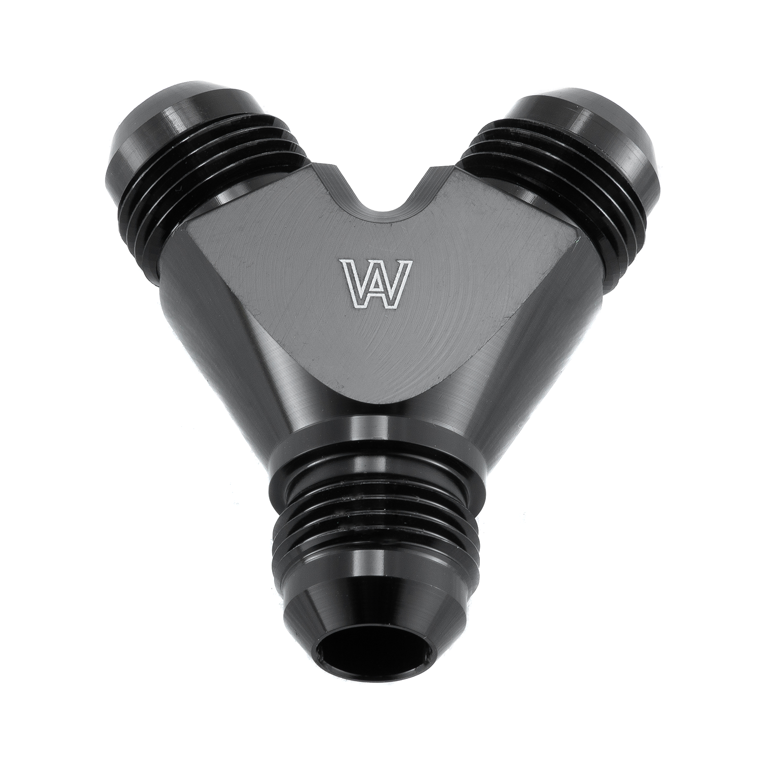 NEW Y Adapters Male Flare Fuel Line Hose Fitting 8AN to 8 AN to 8 AN ...