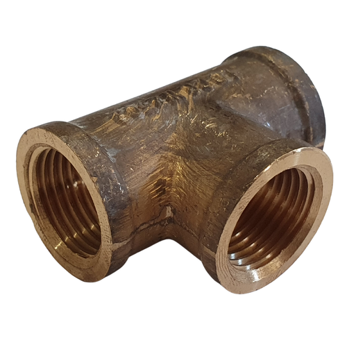 20Pk AW AW404 15FIx15FIx15FI 15mm (1/2") Female Fl Thread Brass Tee ...