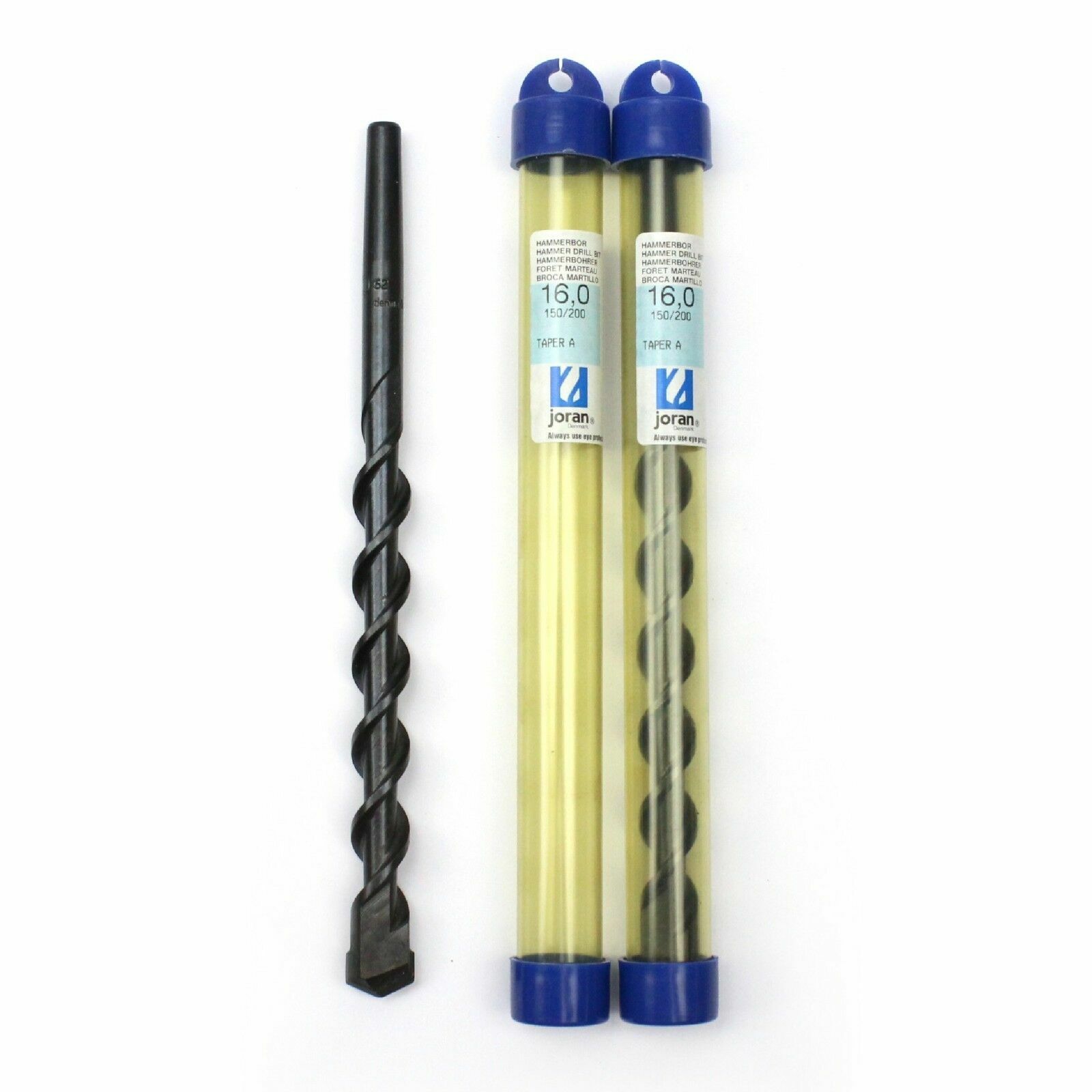 2 Joran A-Taper 16mm x 200mm TCT Hammer Masonry & Concrete Drill Bits ...
