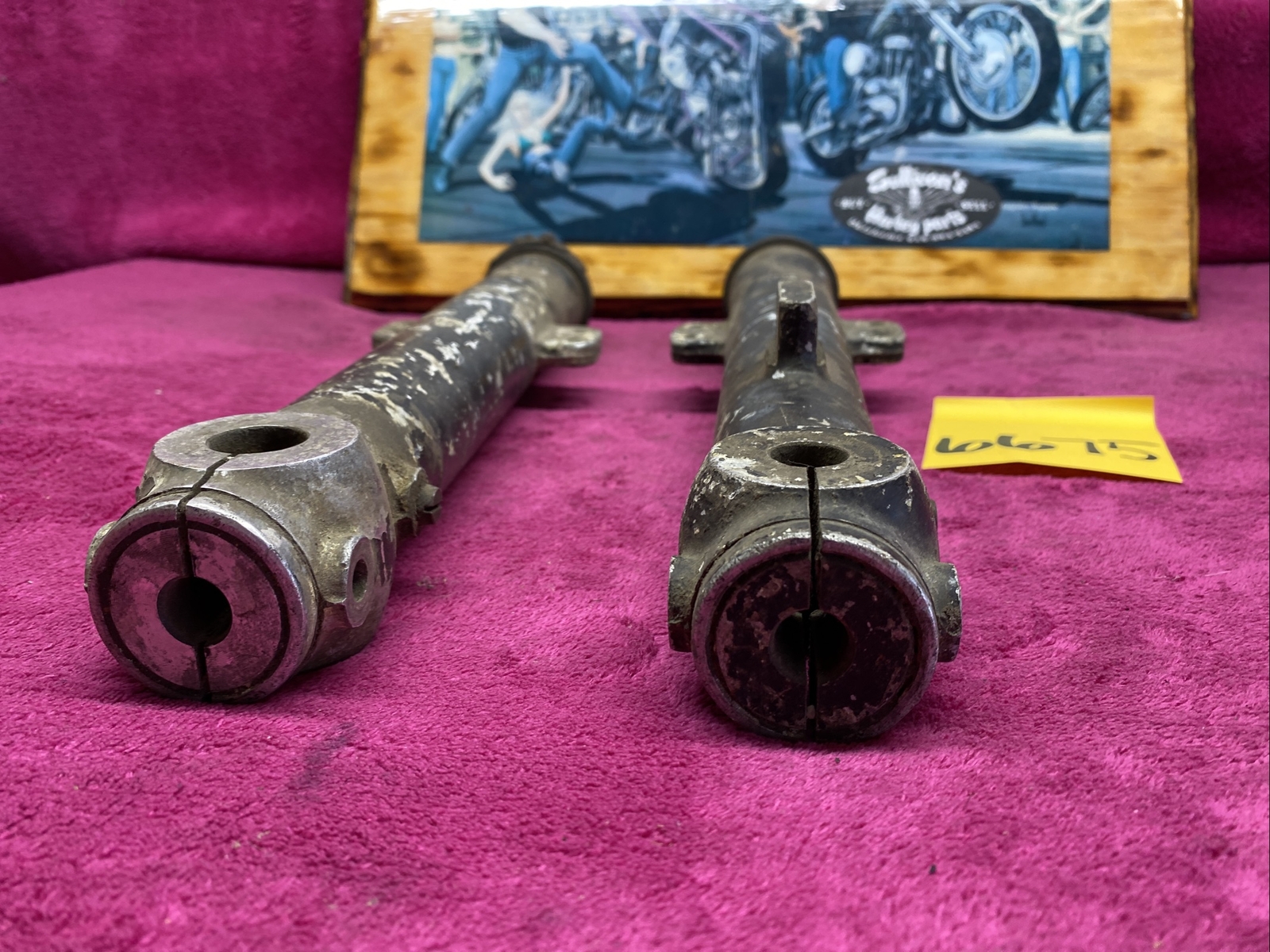 Ceriani Forks Front End Harley WR XR KR Indian Flathead Leg Lower 35mm ...