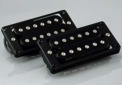 New Set Humbuckers - 13.3/12.9K - Black - Noiseless Ceramic - MR | eBay