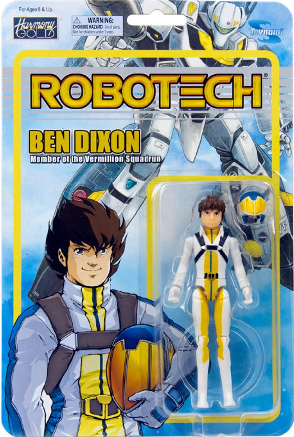 *NEW* Robotech: Ben Dixon 4-Inch Poseable Action Figure by Toynami