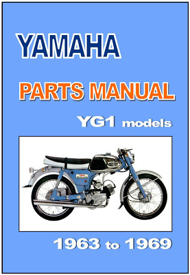 Yamaha YG1 YG1K YGS1 YG1T YG1TK 1963-1969 Parts Manual | Paper | New ...