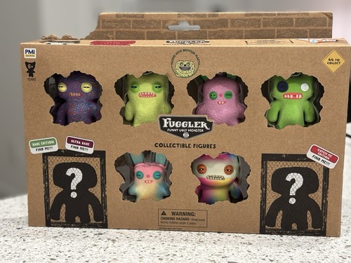NEW Fuggler Funny Ugly Monster Collectable 8 Pack Mini Figures Stocking ...