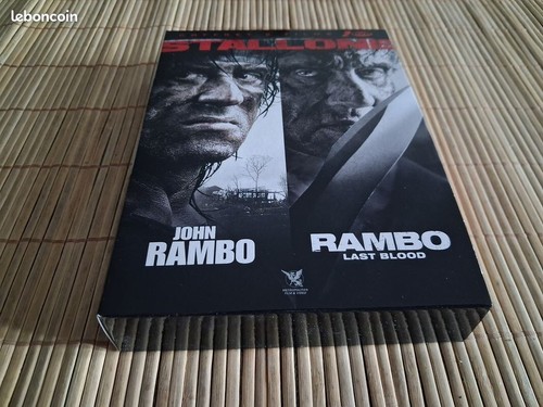 BOX 2 DVD John Rambo & Rambo Last Blood / Sylvester Stallone | eBay