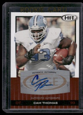 CAM THOMAS 2010 SAGE Hit Rookie Auto Autograph #A40 | eBay